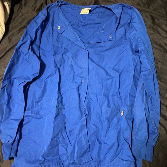Jackets & Coats | Royal Blue Medical Jacket | Poshmark